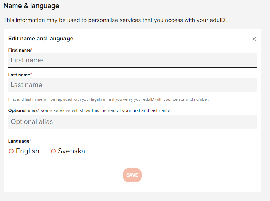 MyAccessID account registration - Puhuri Documentation